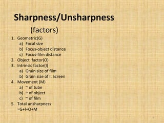 radiographic Image quality by Astuti Mishra | PPT