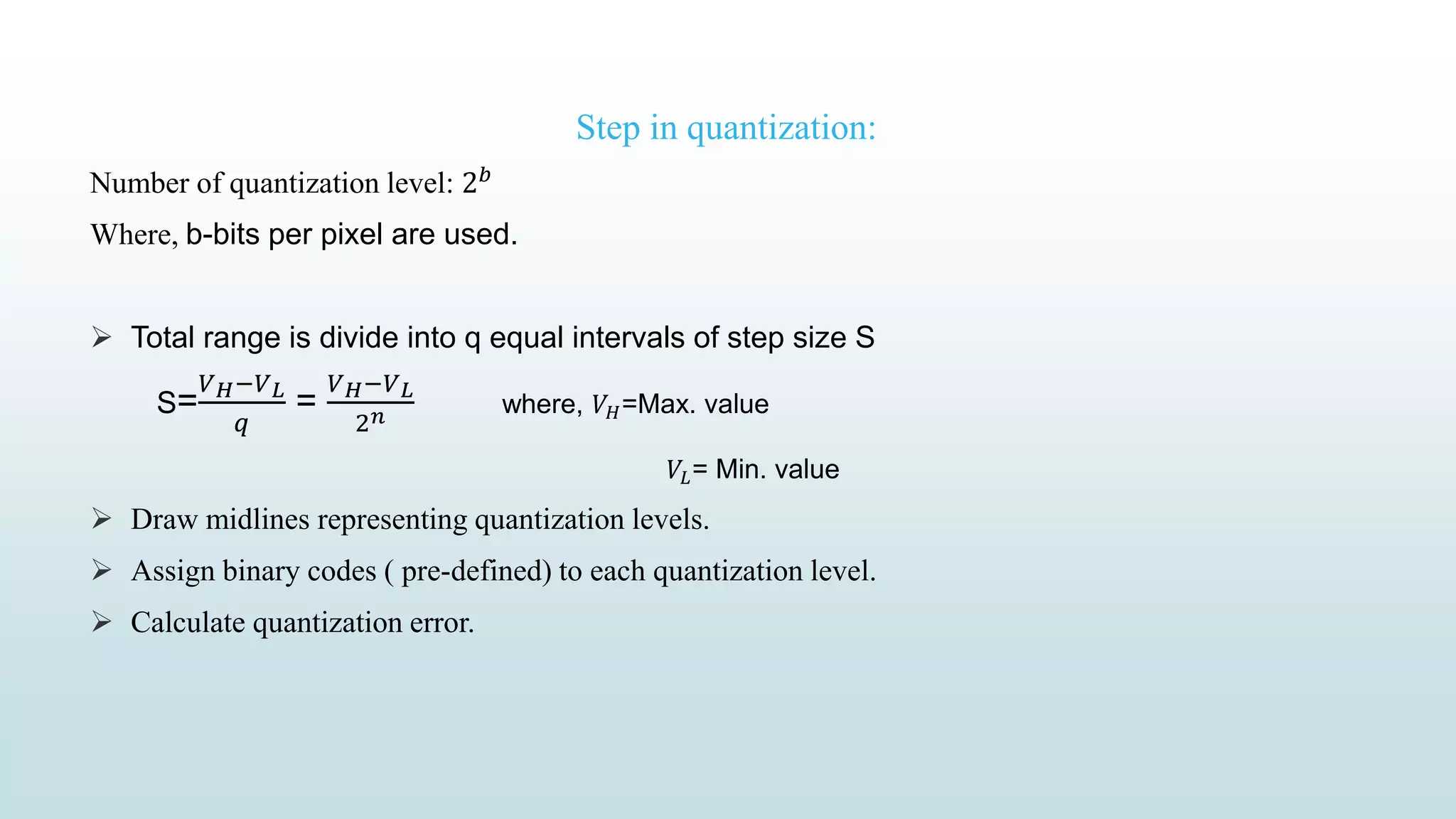 imageQuantizationPresentation .pptx