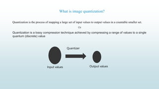 imageQuantizationPresentation .pptx