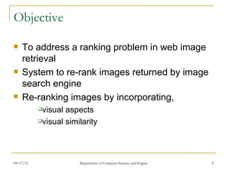 Image re ranking system | PPT