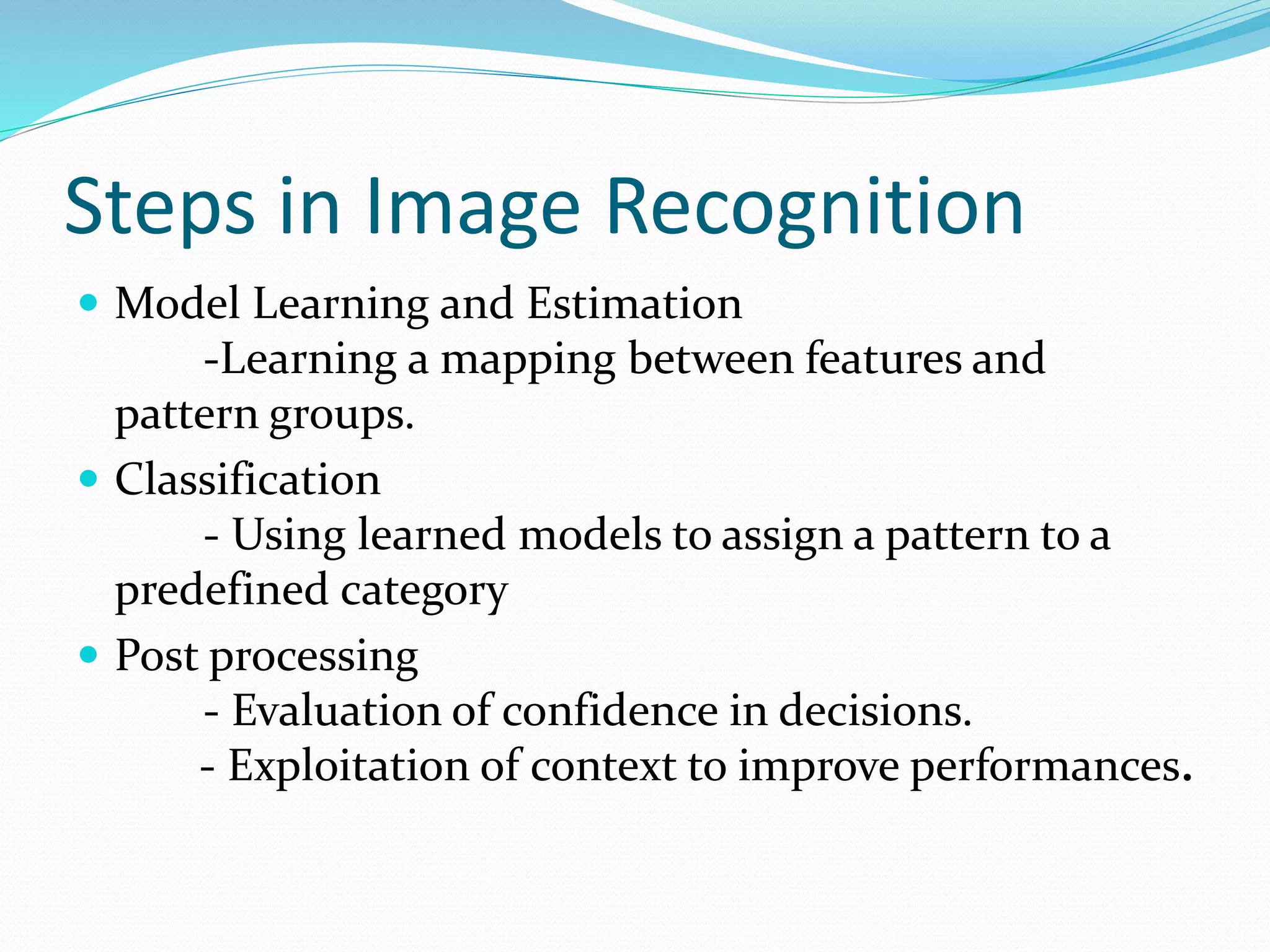 Image recognition | PPTX