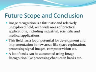 Image recognition | PPTX