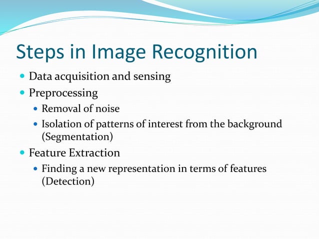 Image recognition | PPTX | Artificial Intelligence | Technology & Computing