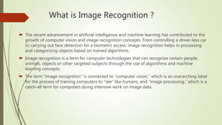 Image recognition | PPTX