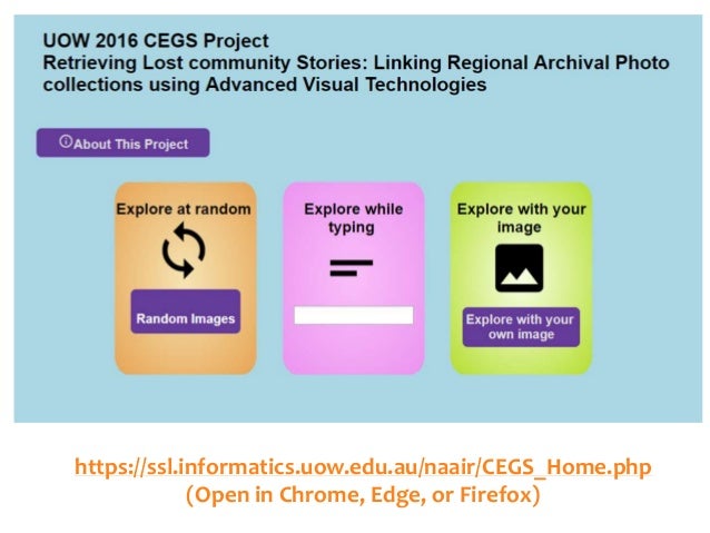 Image recognition project presentation