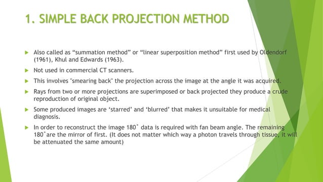 CT Image reconstruction | PPTX | 3-D Graphics | Computer Software and ...