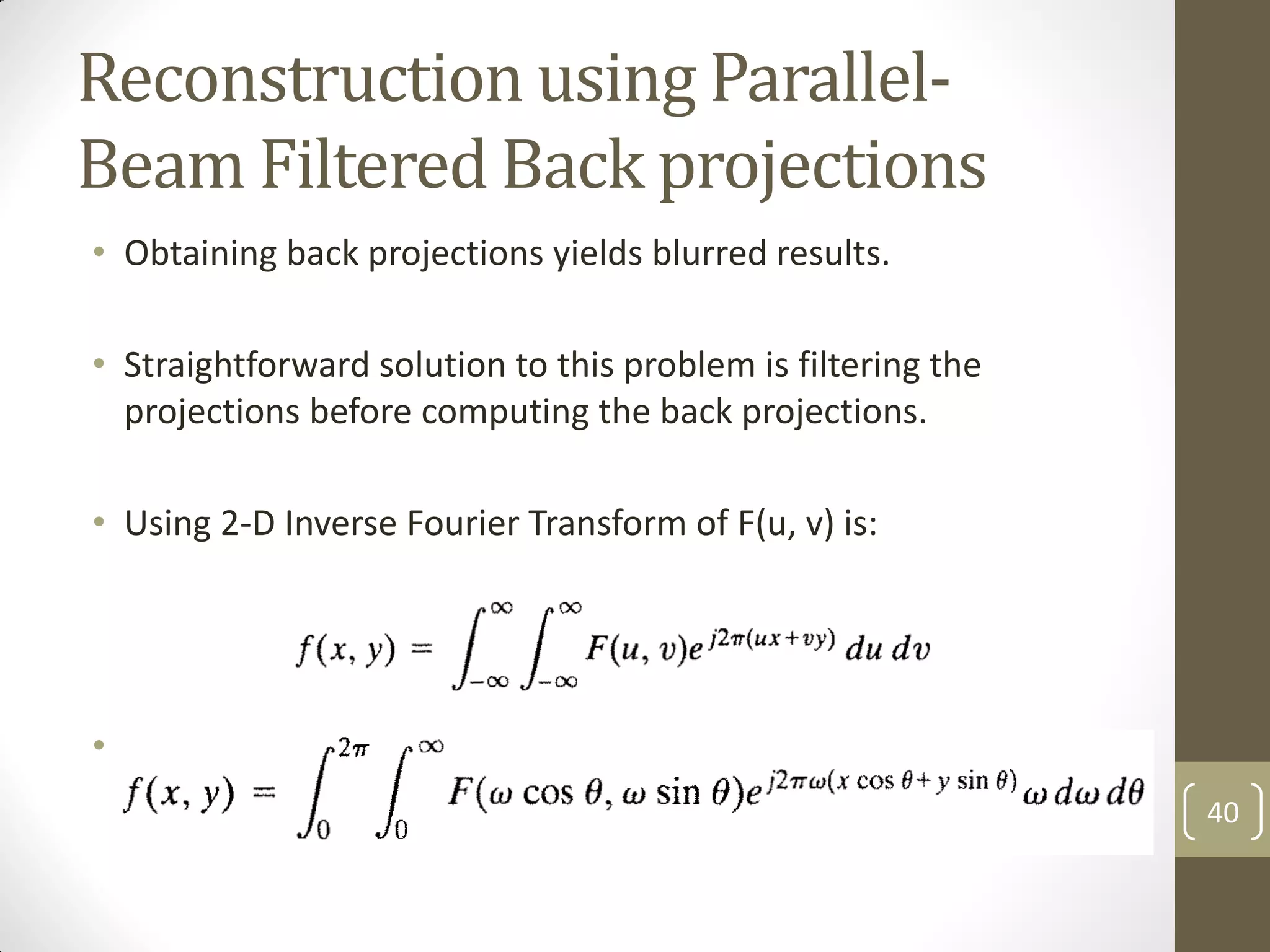 Image restoration and reconstruction | PDF