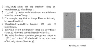 Image representation in computer vision and application | PDF