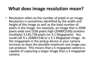 Image resolution | PPTX