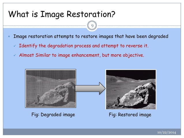 Image Restoration (Digital Image Processing) | PDF