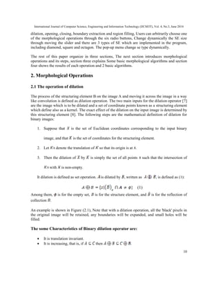 Image restoration based on morphological operations | PDF