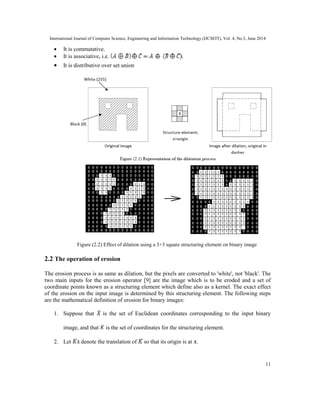 Image restoration based on morphological operations | PDF
