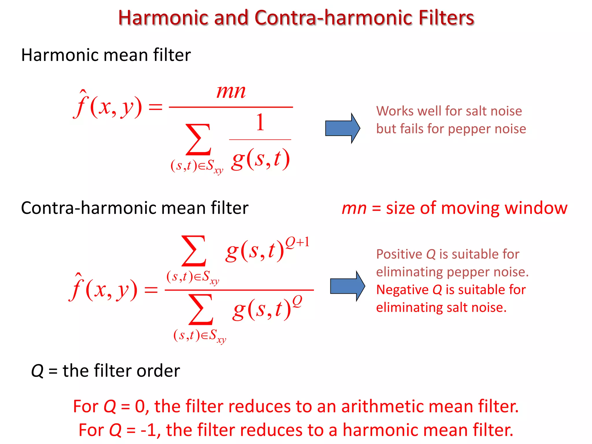 Digital Image restoration | PPTX