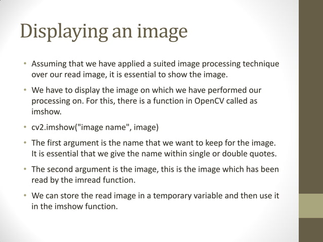 Image Rotation Using Opencv Data Science Ppt