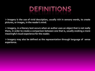 PPT - Imagery - IIB1 | PPTX