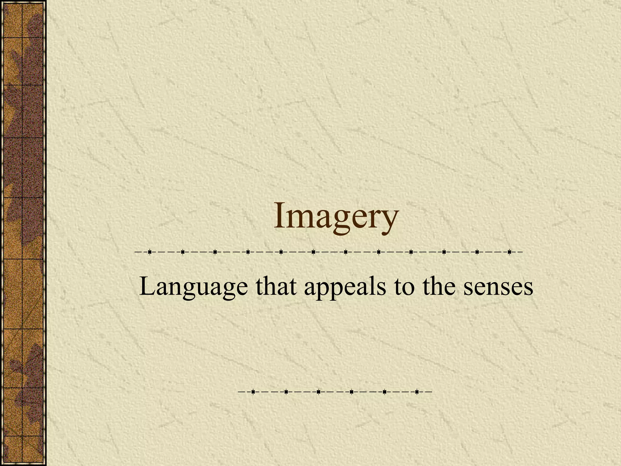 Imagery | PPT
