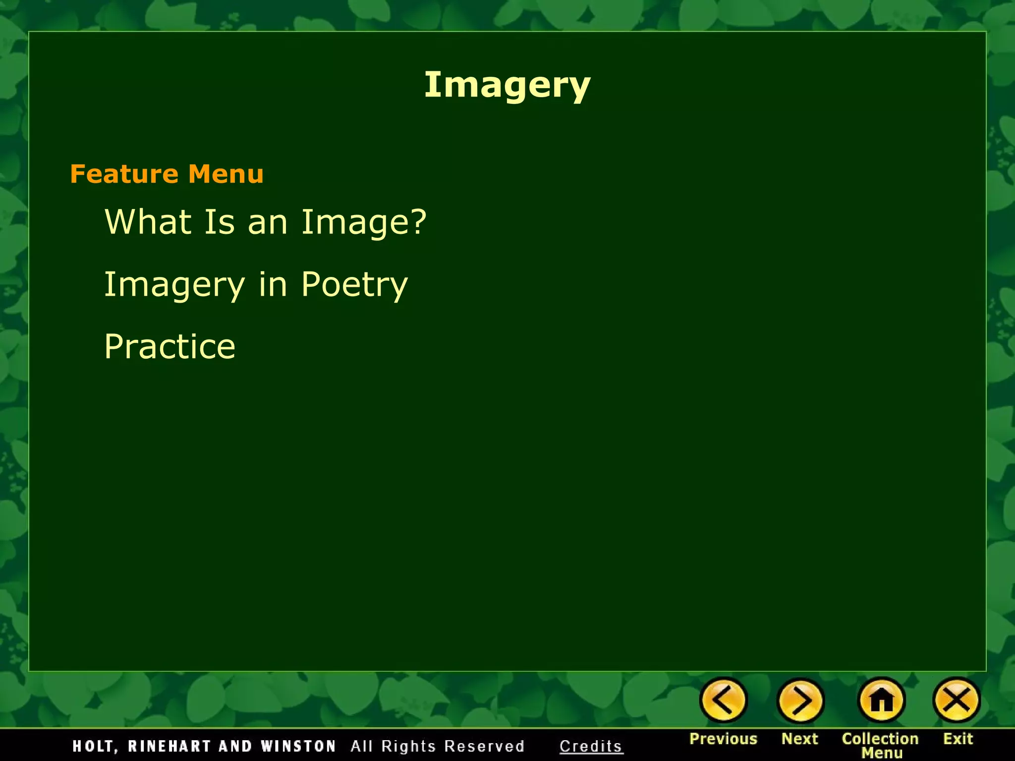 Imagery | PPT