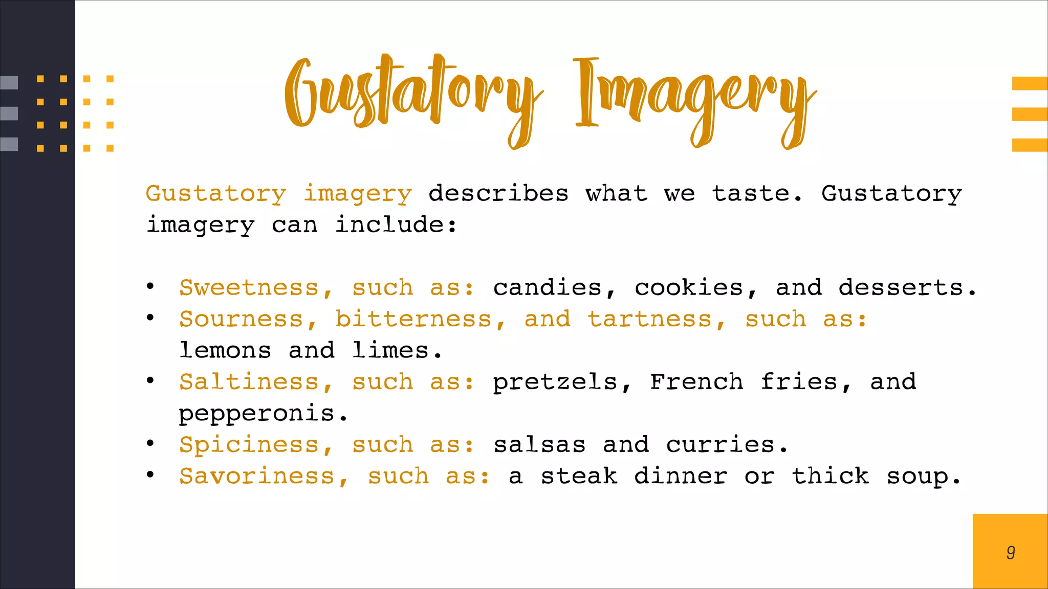 Imagery in Literature // Creative writing for SHS students | PDF
