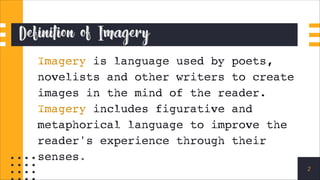 Imagery In Writing