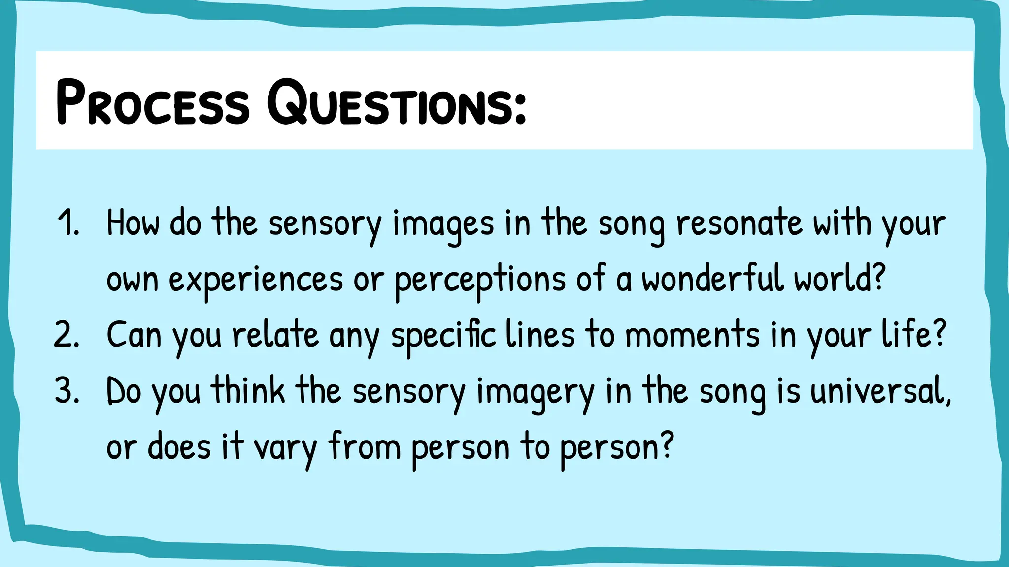 Complete the Graphic organizer based on the the song. | PDF