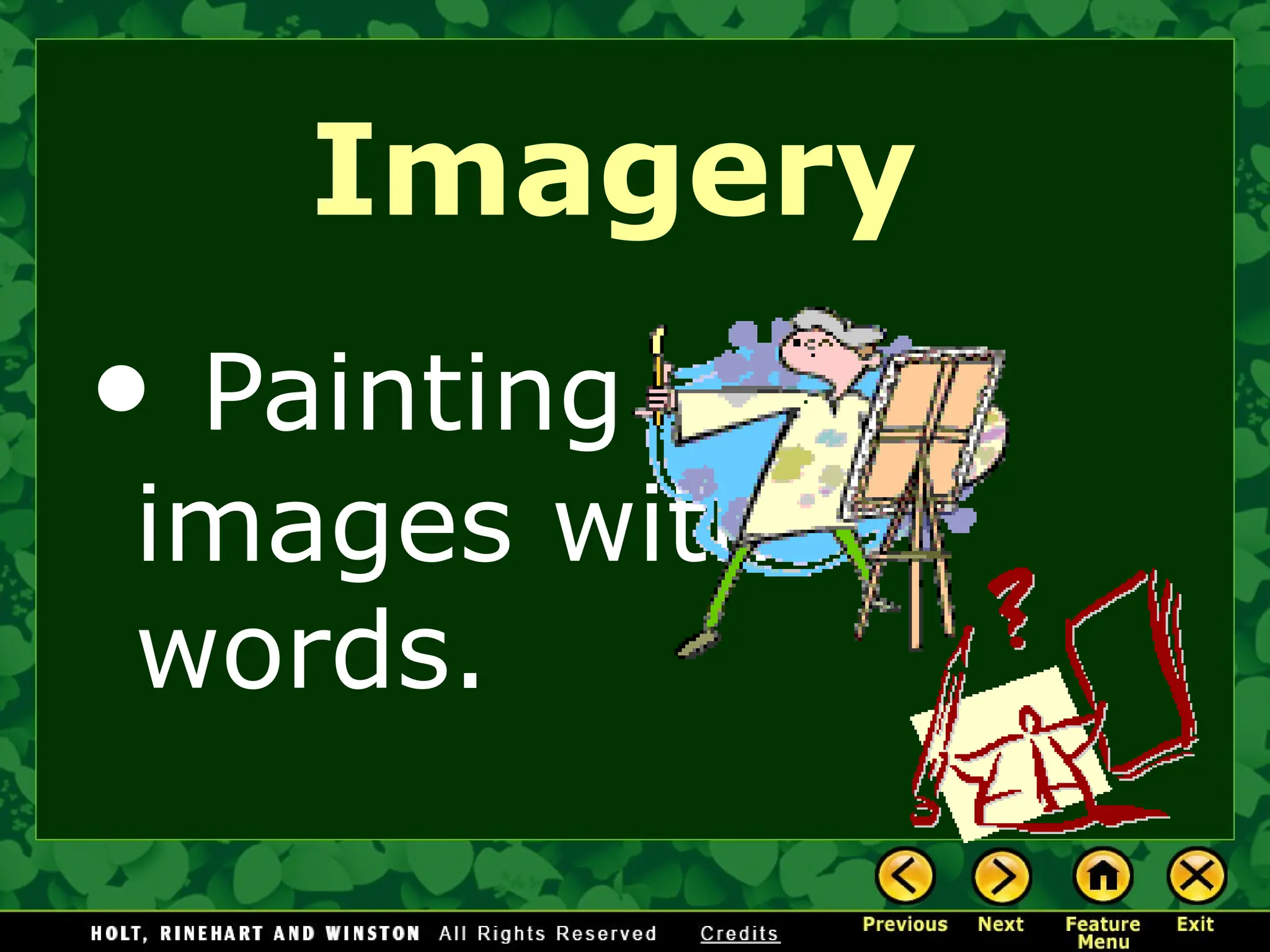 Grade 11 Creative Tech Lesson on Imagery.ppt