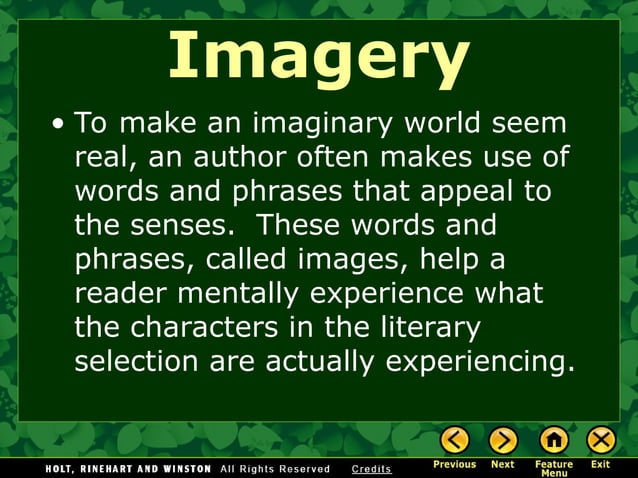 Grade 11 Creative Tech Lesson on Imagery.ppt