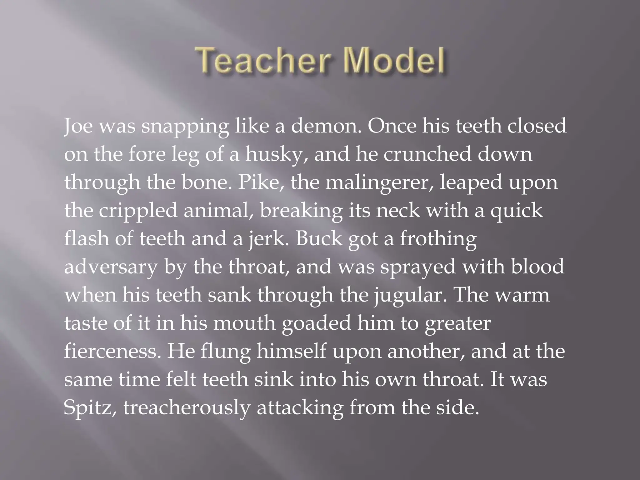 Literary Device: Types and examples of Imagery | PPTX