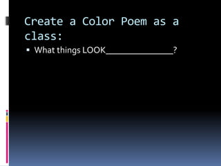 Imagery And Word Choice | PPTX