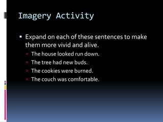 Imagery And Word Choice | PPT