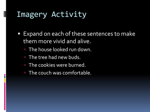 Imagery And Word Choice | PPT