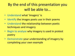 Imagery in Poetry | PPSX