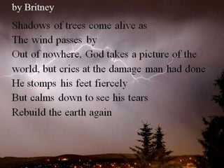 Imagery in poetry | PPT