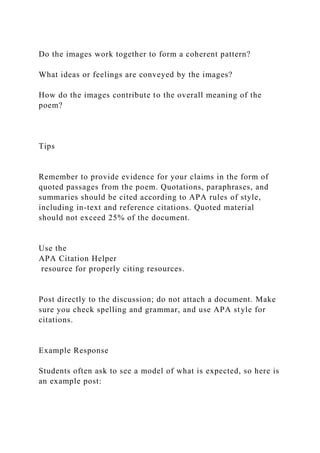 Imagery in PoetryBy Thursday, post your response of at least 1.docx