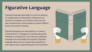 Elements Of Poetry PowerPoint With Sources | PDF