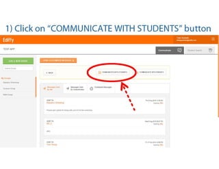 How do I send customized messages to students/parents? | PPT