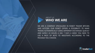 TraderBot - Presentation Official. | PPT