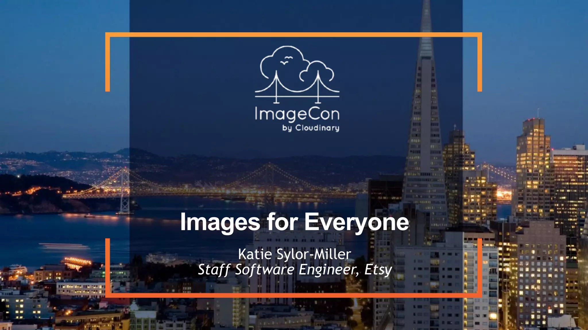 Images for Everyone - ImageCon 2018 | PPT