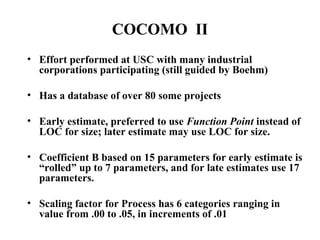 COCOMO MODEL | PPT