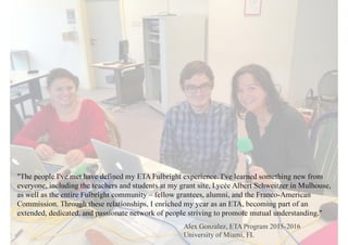 English Teaching Assistant Program | PDF