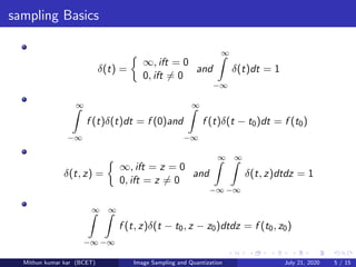 Image sampling and quantization | PDF