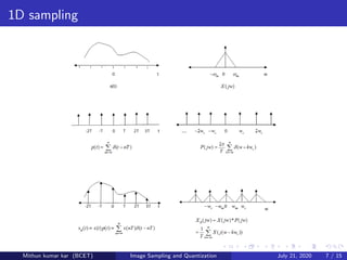 Image sampling and quantization | PDF