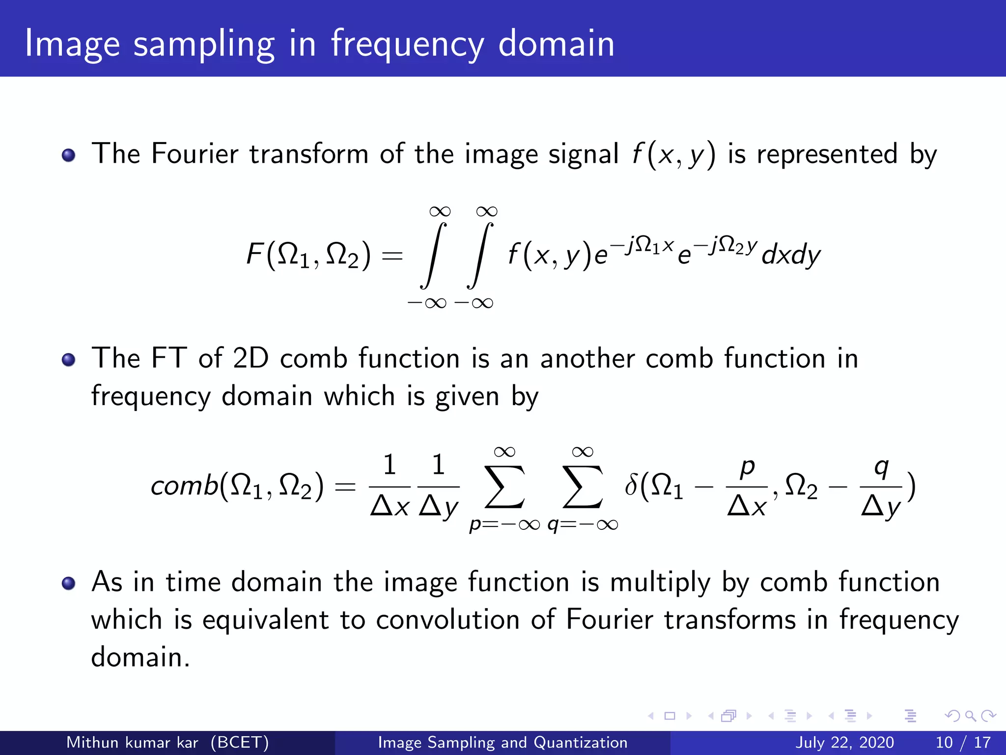 Image sampling and quantization | PDF