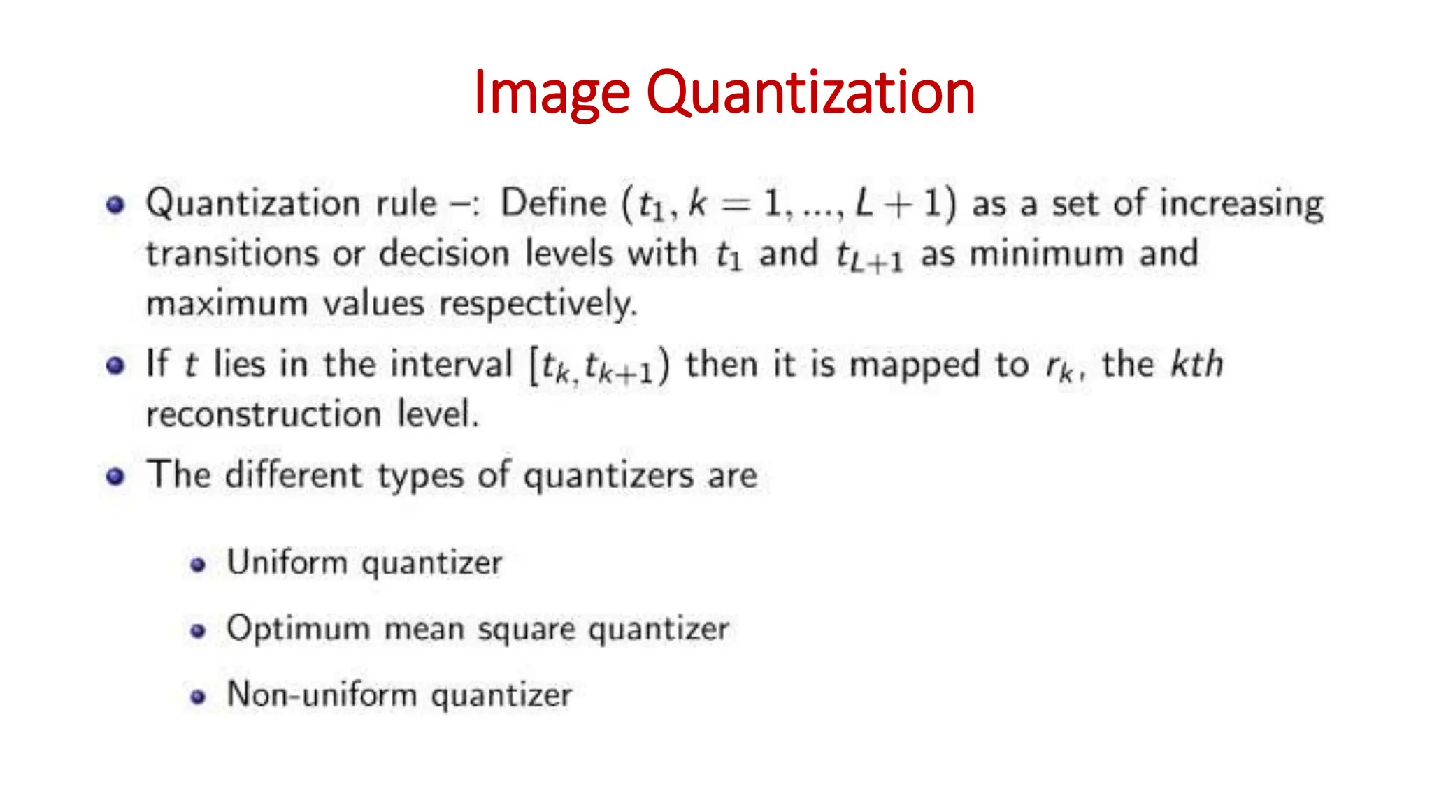 Image Sampling and Quantization.pptx | Digital Audio | Computer Software and Applications