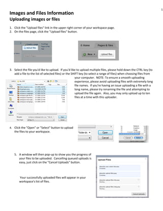 Images And Files in PBWorks | DOC