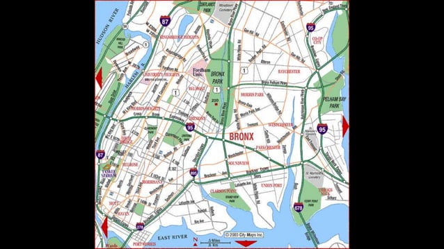 Images and Maps of the Bronx | PPTX