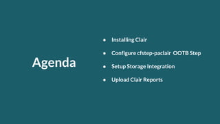 Image scanning using Clair | PPT