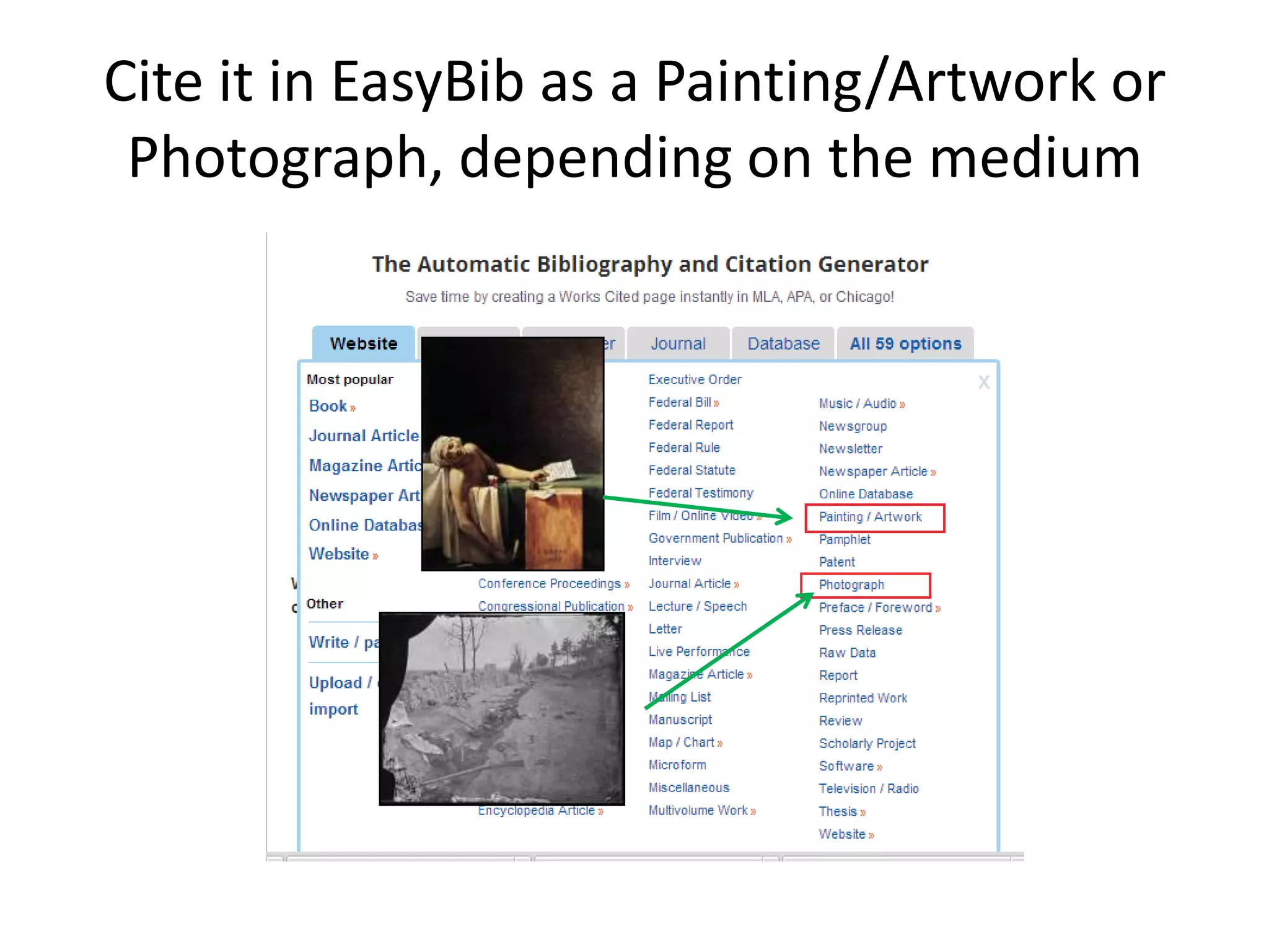 Google Images is NOT a Source and other tips for citing images from the ...