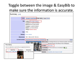 Google Images is NOT a Source and other tips for citing images from the ...