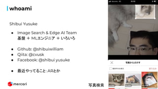 Mercari Image search 1st Anniversary | PDF