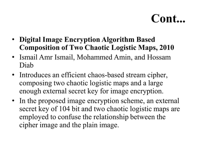 Image Security System using Image Processing | PPTX